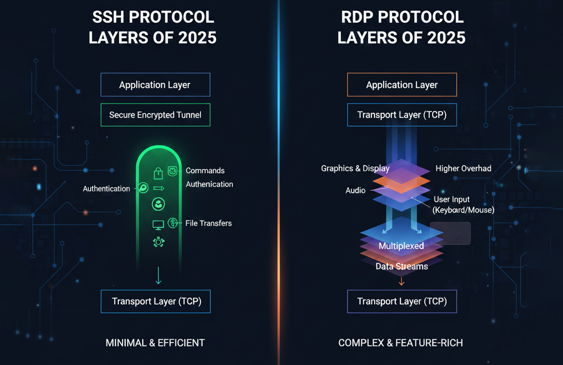 SSH vs RDP: Which Remote Access Protocol is Best for You? Comprehensive Comparison 2026